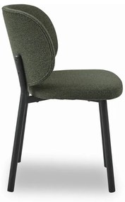Designová jídelní židle Salgado lesnická zelená