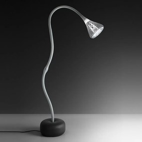 Artemide Pipe terra, flexibilní stojací lampa se stmívačem, 30W LED 2700K, max. výška 220cm