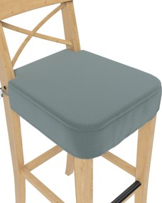 Sedák na židli IKEA Ingolf - barová barva zelená látka sametová