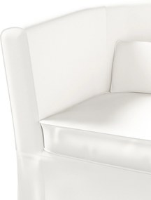 Potah na křeslo IKEA Ektorp Tullsta barva bílá