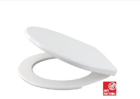 Alca - WC sedátko, Antibacterial, bílá A60