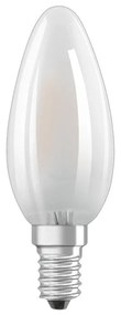 Malá LED matná žárovka E14 1,5 W CLASSIC B, teplá bílá