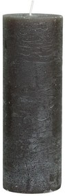 Kávová široká svíčka Macon Rustic coffee - Ø 7*20cm/ 80h