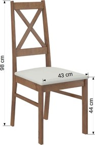 ADRK Furniture Sada stolu s židlemi RODOS 38 SE-ROD-38-S-B064