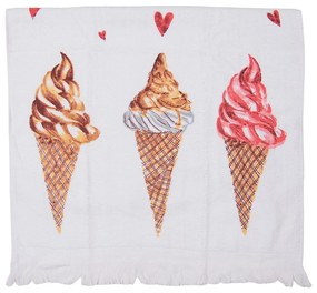 Froté ručník se zmrzlinou Frosty And Sweet - 40*66 cm