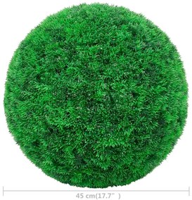 vidaXL Marketos Umělé buxus koule 2 ks 45 cm