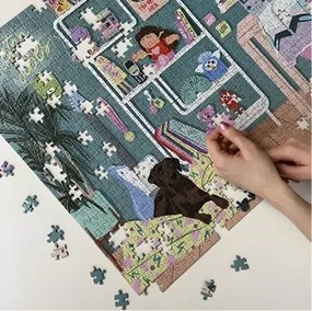 GIBSONS Puzzle Retro vibrace / 1000 dílků / 68 x 49 cm