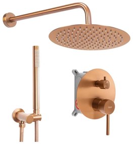 REA-P8809 - Sprchová sada s podomítkovou baterií LUNGO kartáčovaná měď REA-P8809