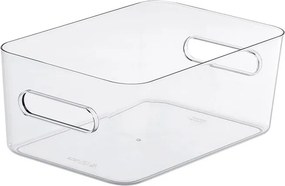 Smartstore COMPACT Úložný box M, 29,5 × 19,5 × 12 cm, 5,3 l, transparentní