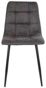 Nordic Experience Jídelní židle Meno tmavě šedá/černá