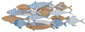 Kovová nástěnná dekorace 91x33,5 cm Fish – Mauro Ferretti