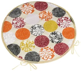 Bellatex Sedák BERTA kulatý hladký průměr 40 cm Koule