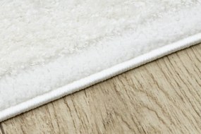 Dywany Łuszczów, Kusový koberec Mode 8598 geometric cream, 80x150, bílá, kancelář