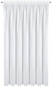 ZÁCLONA NA PÁSCE TINA 140X270 CM BÍLÁ