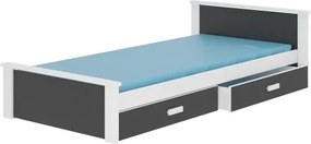 Postel s matrací ALDEX 200x90 – uhlová