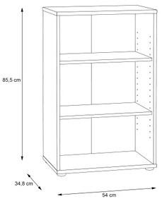 Knihovna URAN dub artisan