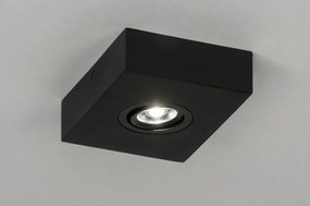 Stropní LED svítidlo Spot Quality Quadra 1 Black