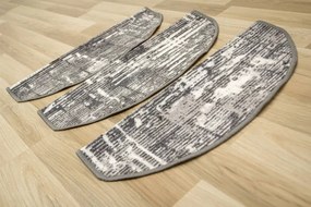 Nášlap na schody Astral 19 šedý / beton - půlkruh
