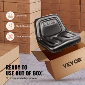 Universal Tracor Seat, sekačka na trávu s mikrospínačem a drenážními otvory, 16–34 cm