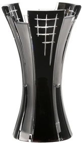 Váza Metropolis, barva černá, výška 230 mm
