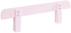 Růžová lakovaná dětská zábrana Vipack Kiddy 24,5 x 90,5 cm