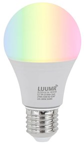 E27 Stmívatelná LED žárovka RGBW A60 Opálová 9W 806 lm 2700-6500K