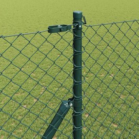 Oplocení na řetězcích se upevňuje na zem 10 x 1,6 m Zelená 3351073