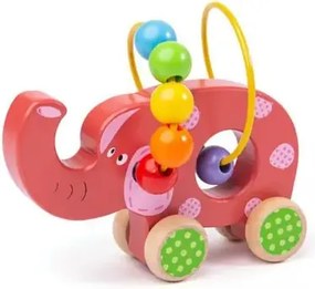 Bigjigs Baby Motorický labyrint slon / od 1 roku