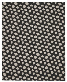 Storefactory Bavlněná utěrka EKERUM 45x60 cm, béžová barva, černá barva, textil