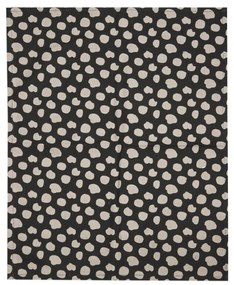 Storefactory Bavlněná utěrka EKERUM 45 x 60 cm, černá barva, textil