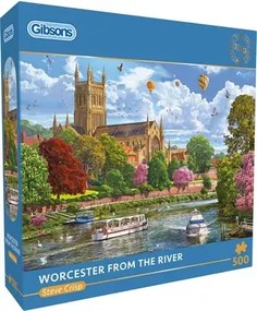GIBSONS Puzzle Katedrála ve Worcesteru / 500 dílků