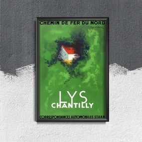 Dekorativní plakát Francie chantilly