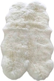XXXLutz OVČÍ KOŽEŠINA, 105/180 cm, bílá - Kůže - 003580010160