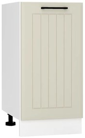D40P/L d. skříňka 1-dveřová INGRID bílá/coffee mat
