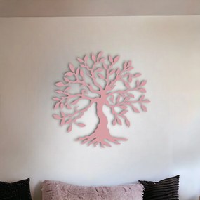 Strom života 11 - kovový obraz na zeď Velikost: 75cm, Barva: Pink