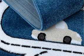 Dywany Łuszczów Dětský kusový koberec Petit Town streets blue Rozměry koberců: 160x220