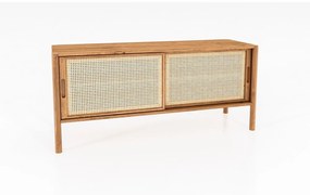 TV stolek z dubového dřeva 142x64 cm Pola - The Beds