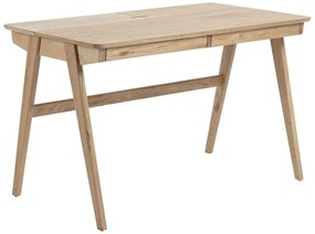 OnaDnes -20% Dřevěný pracovní stůl Kave Home Julia 120 x 65 cm