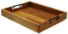 Indický nábytek - Podnos 40x5x30 z indického masivu palisandr Natural