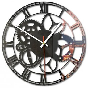 Nástěnné hodiny Quartz, samolepka dekorace, 3D zrcadlo samolepky Xmomo X0071-Trendy wall clock