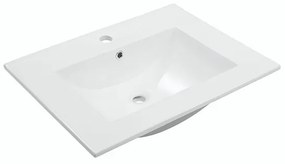 BPS-koupelny Koupelnová skříňka s keramickým umyvadlem Kubus OC 60