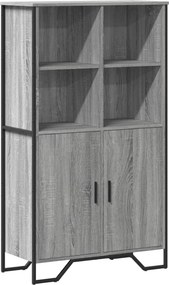 Highboard šedý sonoma 79,5 x 35,5 x 137,5 cm kompozitní dřevo 3295310