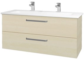Dřevojas Koupelnová skříň GIO SZZ2 120 Varianta: N06 Lava / Úchytka T01 / N06 Lava