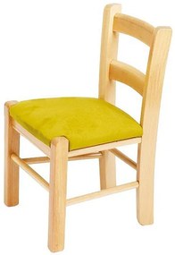 Dětská čalouněná židle Z519 Apolenka, masiv buk