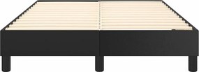Rám postele s boxspringem černý 120 x 200 cm umělá kůže 3120688