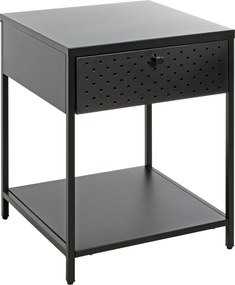 XXXLutz NOČNÍ STOLEK, černá, 40/53/40 cm - 001931104210