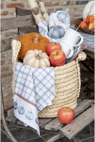 Bavlněná chňapka - rukavice s dýněmi Country Style Pumpkin - 18*30 cm