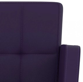 Barové židle 2 ks umělá kůže / kov Dekorhome Hnědá