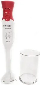BOSCH MSM64010 bílo-červená / Tyčový mixér / 450W / 2 rychlosti / Turb