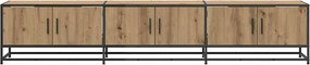 TV jednotky 210 x 35 x 41 cm Artisanový dub Kompozitní dřevo 3402501